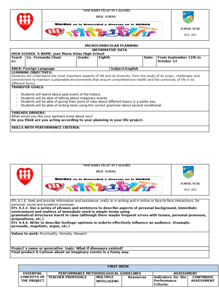 Project 1 - 1P - 1t-2024-2025-10tha-B | PDF | Vocabulary | English Language