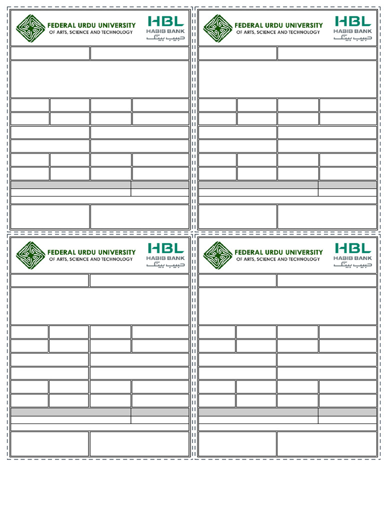AHSAN ULLAH-fee-voucher-2022-First Semester-409131 | PDF | Personal Finance | Banks