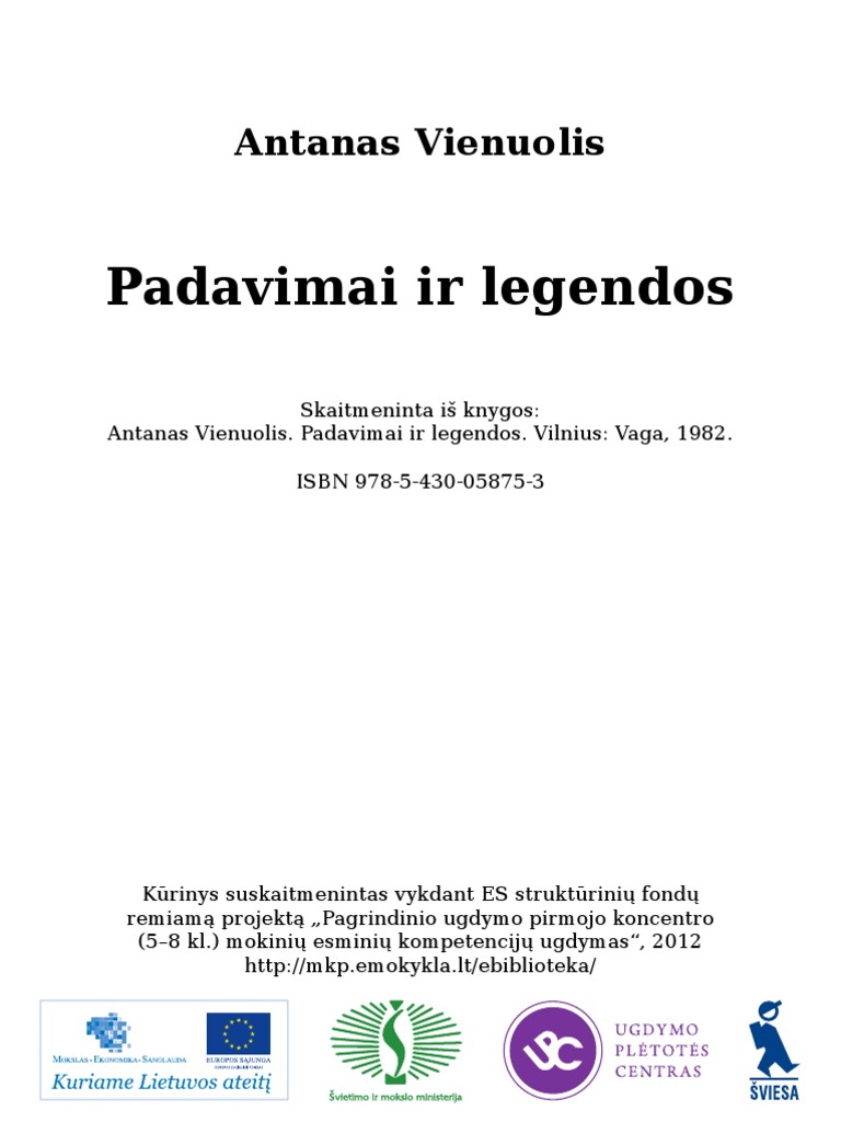 Padavimai Ir Legendos | PDF