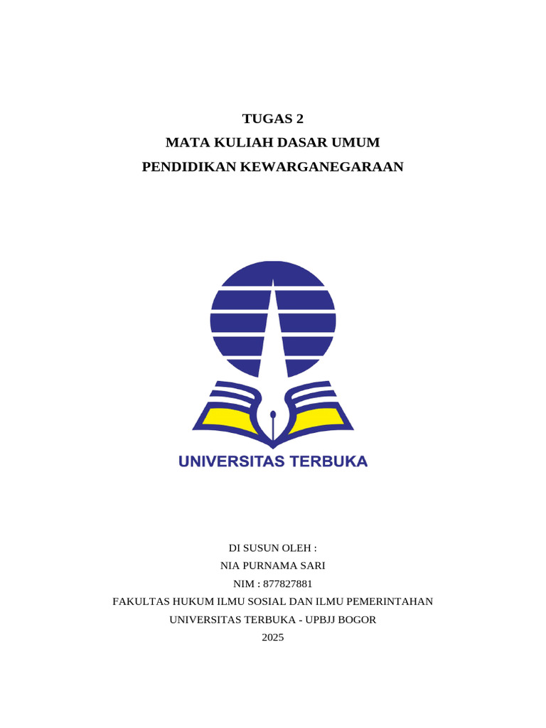 Tugas 2 Jurnal TMK PKN | PDF
