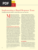 APSS Rapid Response Teams | PDF | Health Care | Clinical Medicine