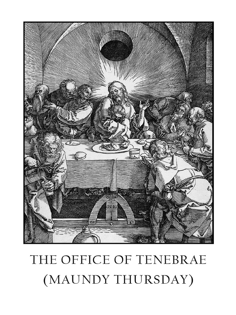 Understanding the Tenebrae Office | PDF | Christian Worship And Liturgy