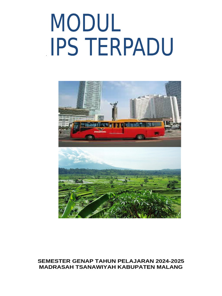 MODUL IPS KELAS 7 GENAP 2024 | PDF