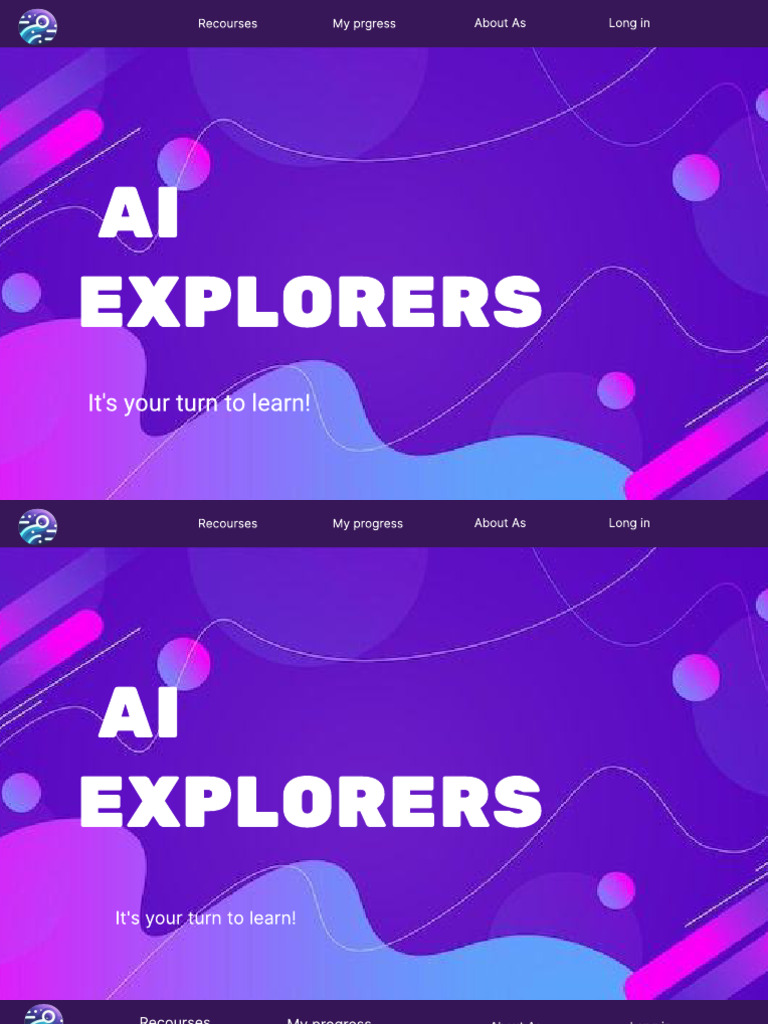 Maquetacion Web AI Explorers | PDF | Microsoft