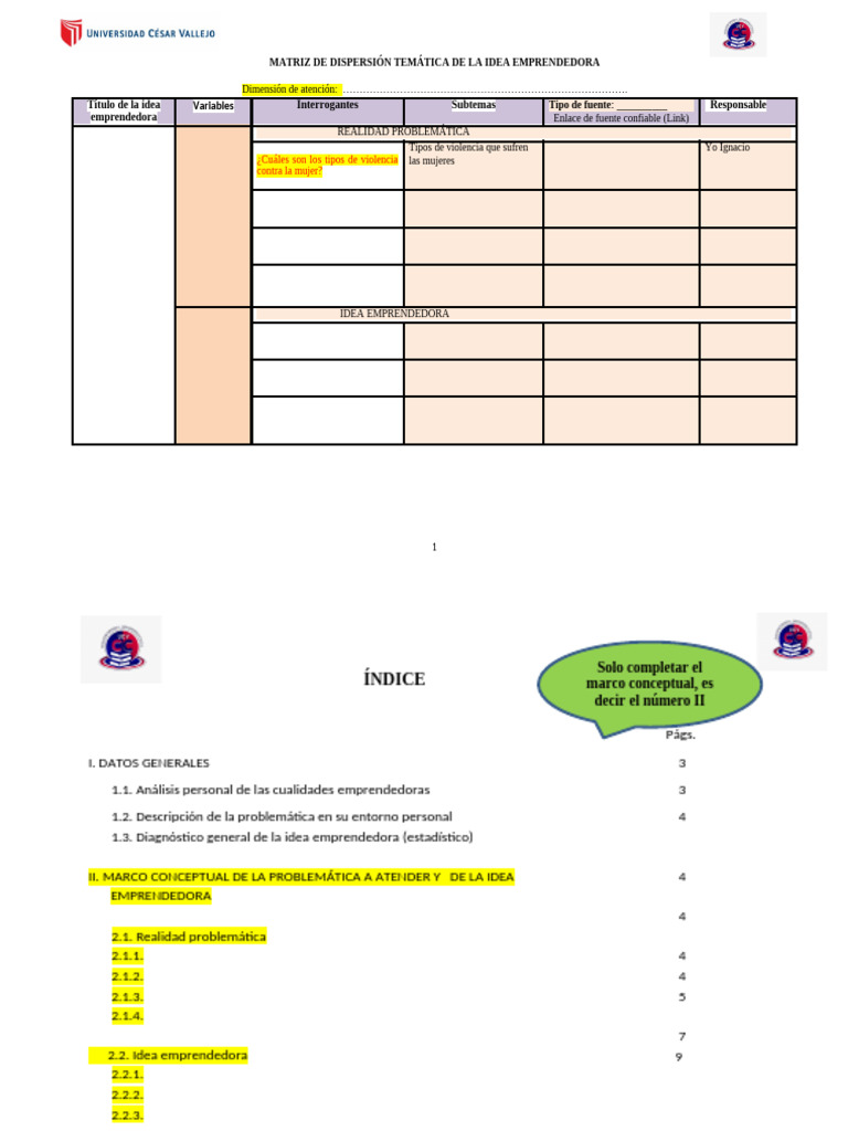 Matriz de Dispersión Temática e Índice 2022-I | PDF | Metodología | Método científico