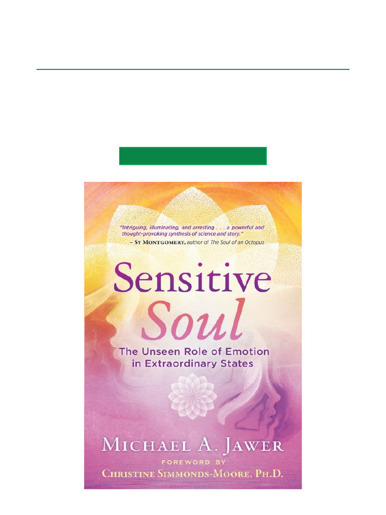 Etextbook Sensitive Soul The Unseen Role of Emotion in Extraordinary ...