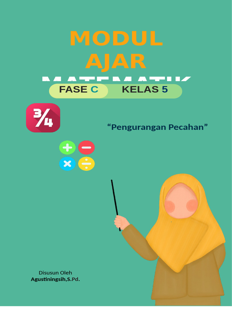 Modul Pengurangan Pecahan | PDF