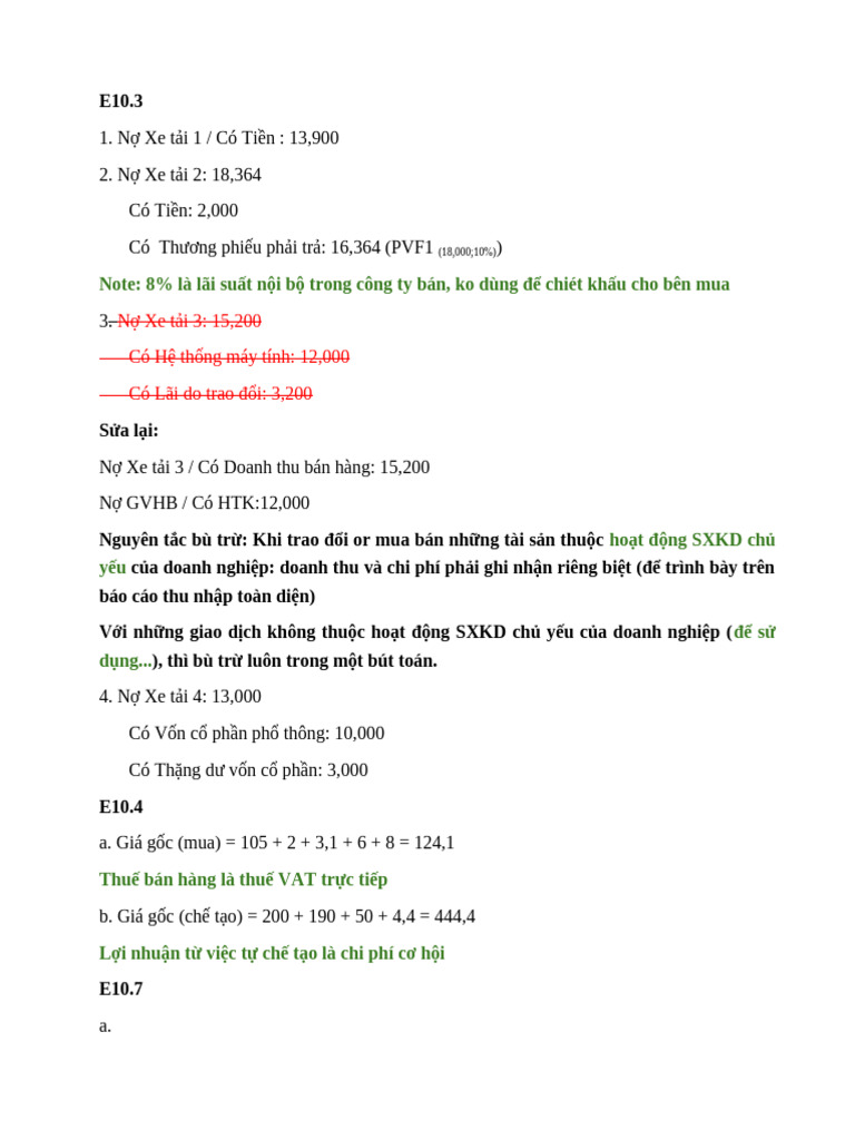 KTTC Ifrs - C1 | PDF