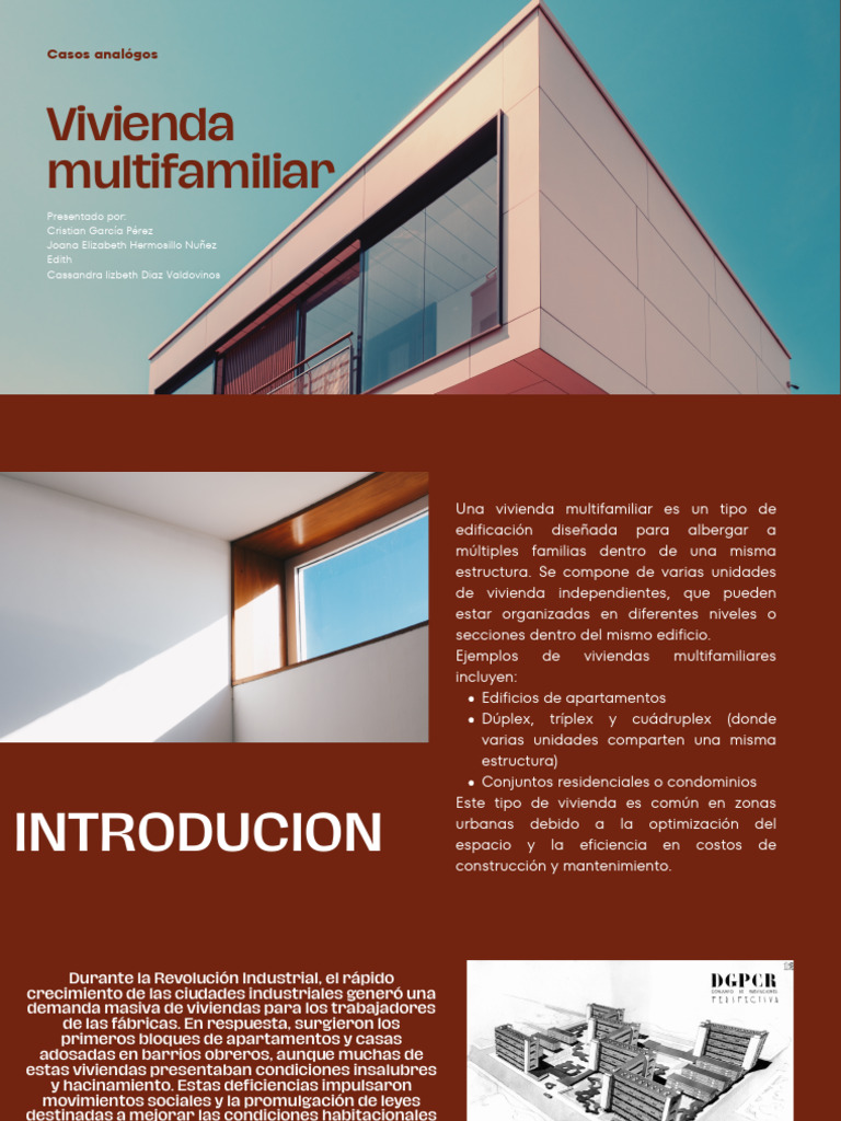 Vivienda Multifamiliar PDF | PDF | edificio | Cortina