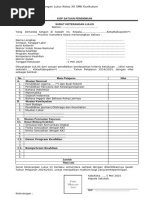 Contoh Transkrip Nilai 2025 | PDF