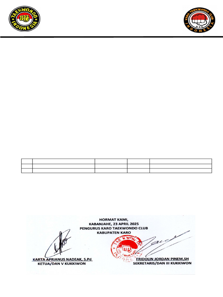 Dispensasi SD SANTO XAVERIUS KABANJAHE | PDF