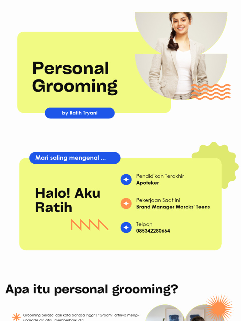Pentingnya Personal Grooming untuk Kepercayaan Diri | PDF
