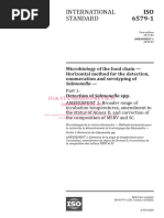 ISO 6579 - 1 - 2017 - Amd - 1 - 2020 Salmonella Spp. | PDF | International Organization For ...
