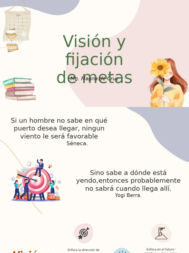 Visión y Fijación de Metas Magna de Cruz | PDF | Liderazgo