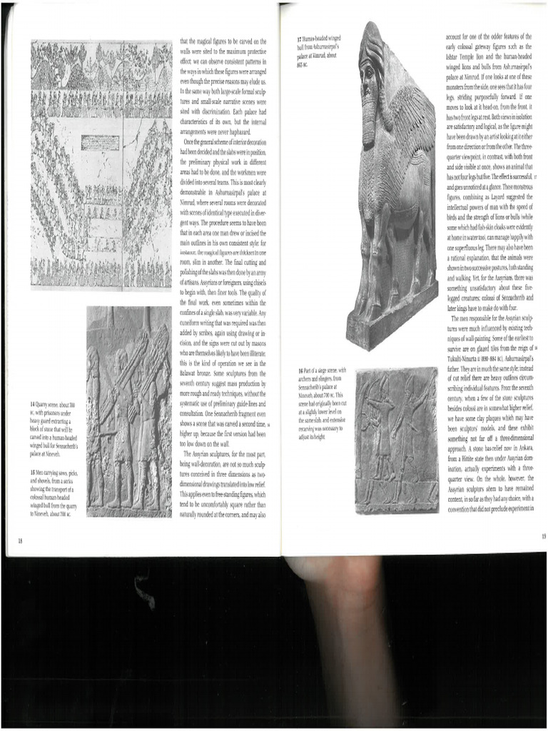 Assyrian Sculpture | PDF