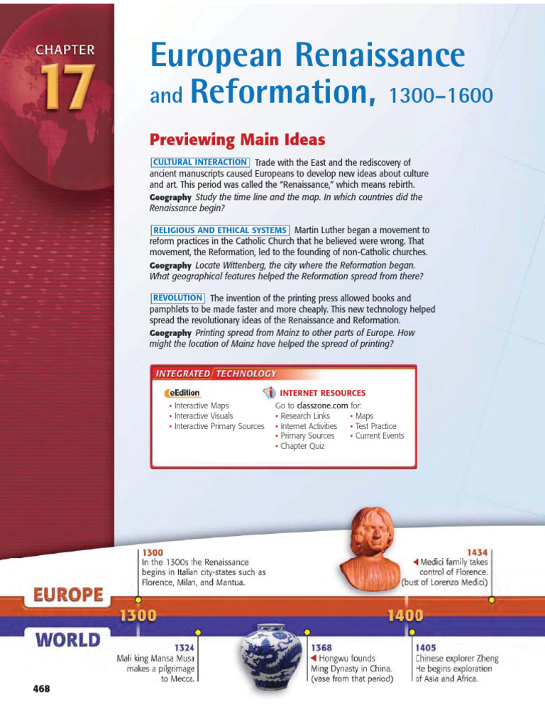 Renaissance Capitulo Conocimientos | PDF | Leonardo Da Vinci | Renaissance