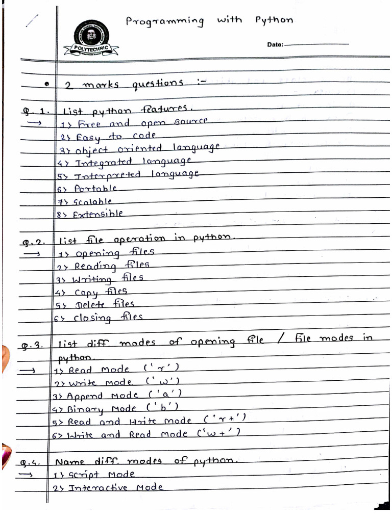 Vaishu PWP Notes | PDF