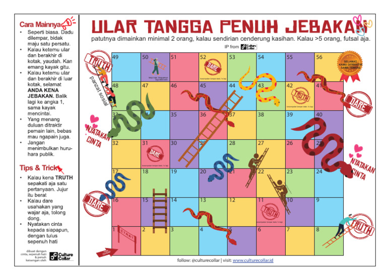 Ular Tangga - Print 1 | PDF