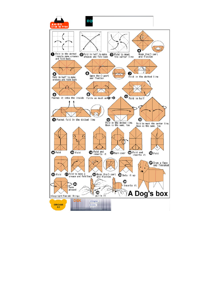 Origami Dogs box 2 | PDF