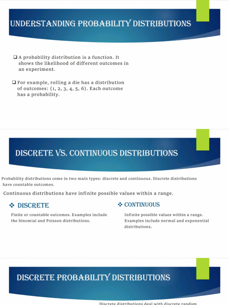 Probability Distributions | PDF
