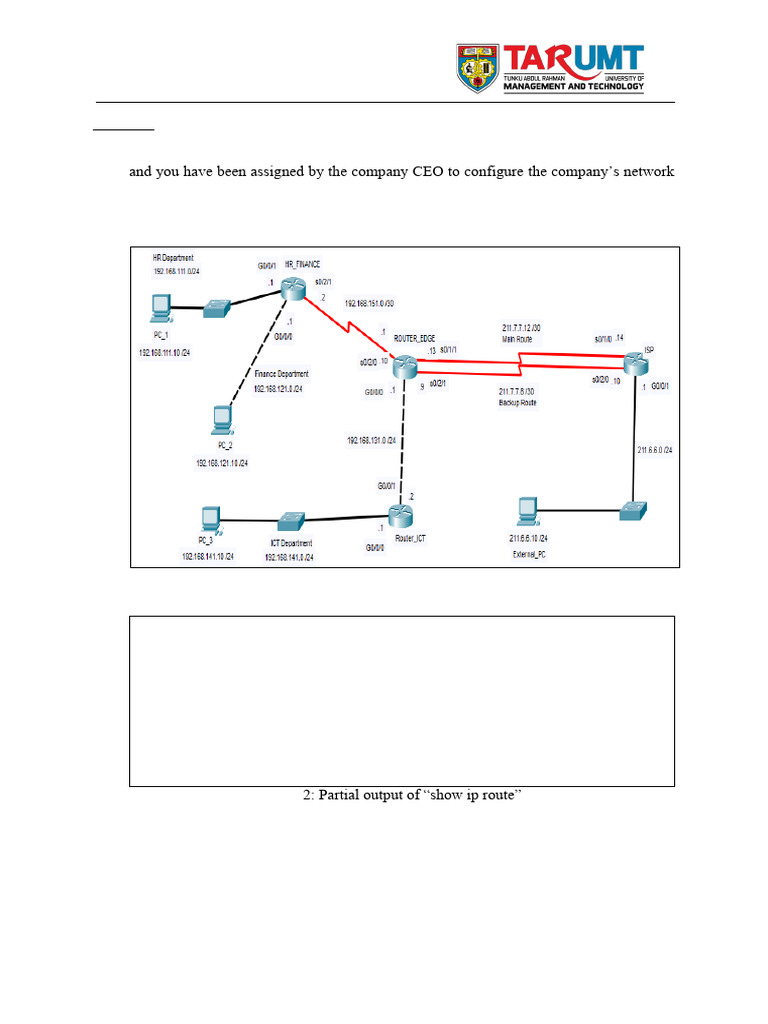 T1 IP Static Routing, Troubleshoot Static and Default Routes | PDF | Ip ...