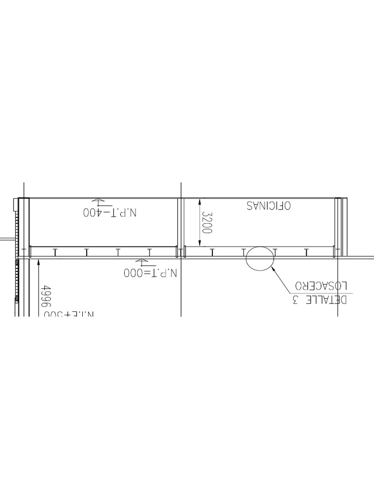Corte Tranversal de Entrepiso | PDF