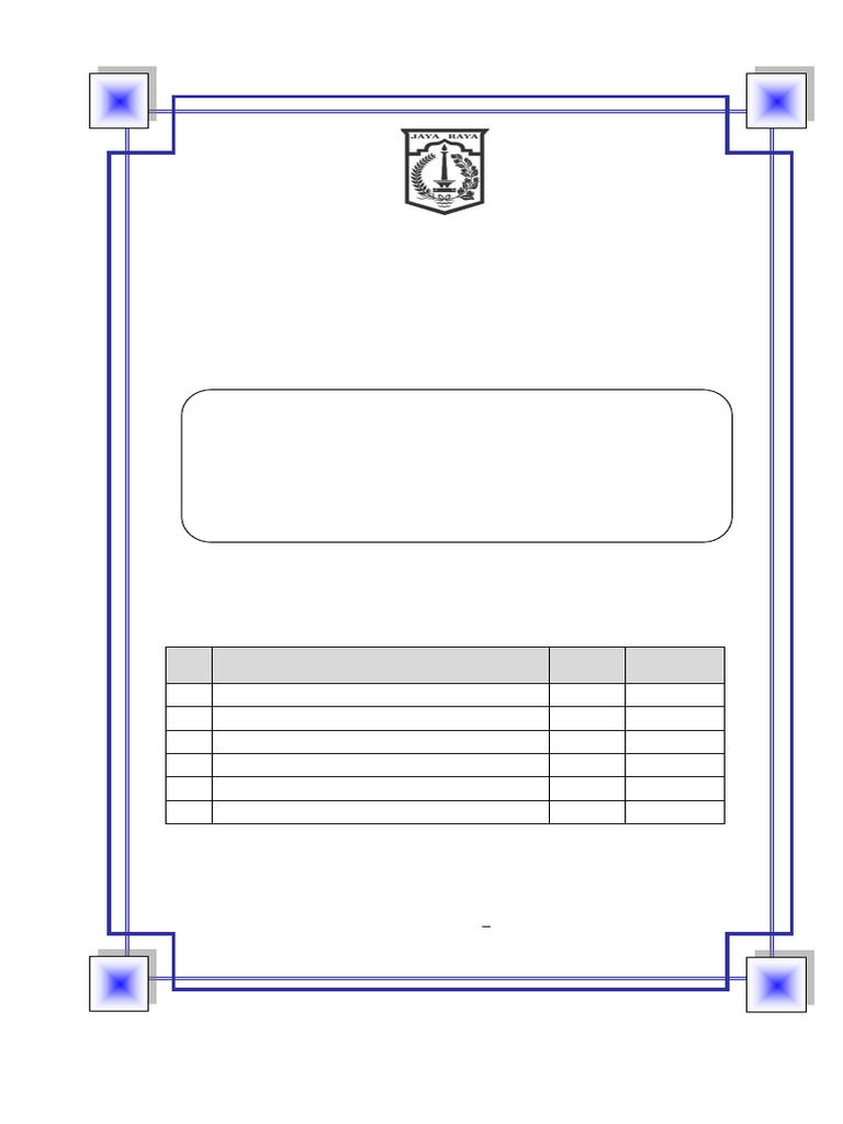 Cover dan Blanko Isian Peserta Didik Baru 2024-2025.docx | PDF