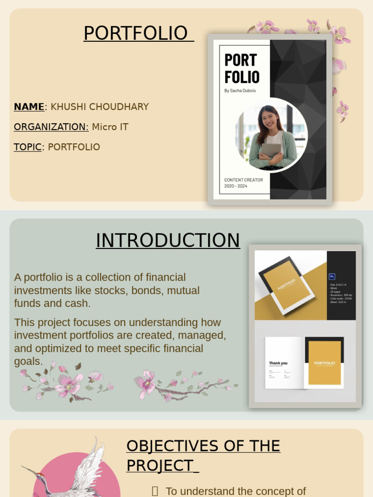 Portfolio Presentation | PDF