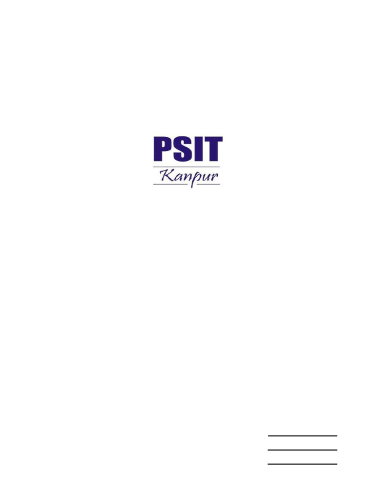 Data Analytics Front Page | PDF