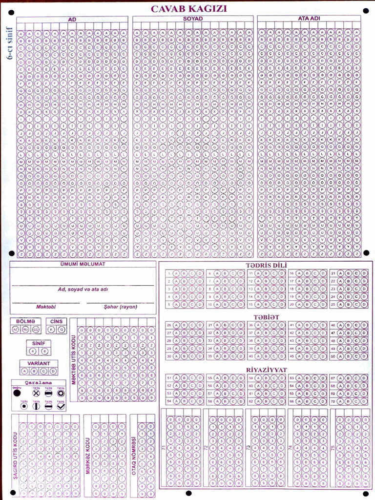 6 Monitorinq Cavab Karti | PDF