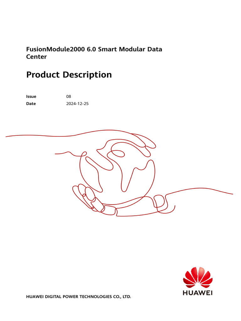 FusionModule2000 6.0 Smart Modular Data Center Product Description ...