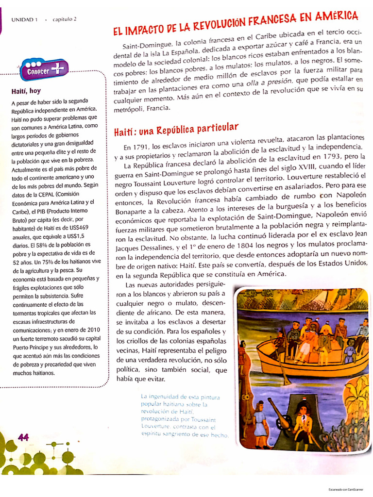 Revolución Haitiana 1 | PDF