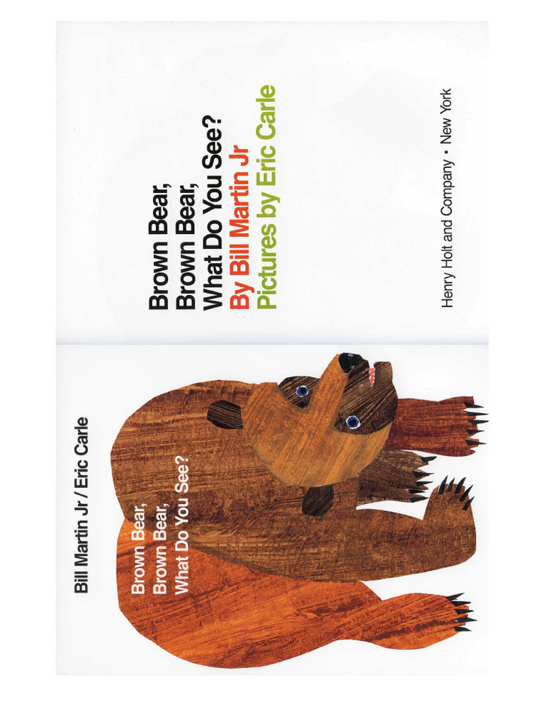 Brown Bear, Brown Bear, What Do You See | PDF