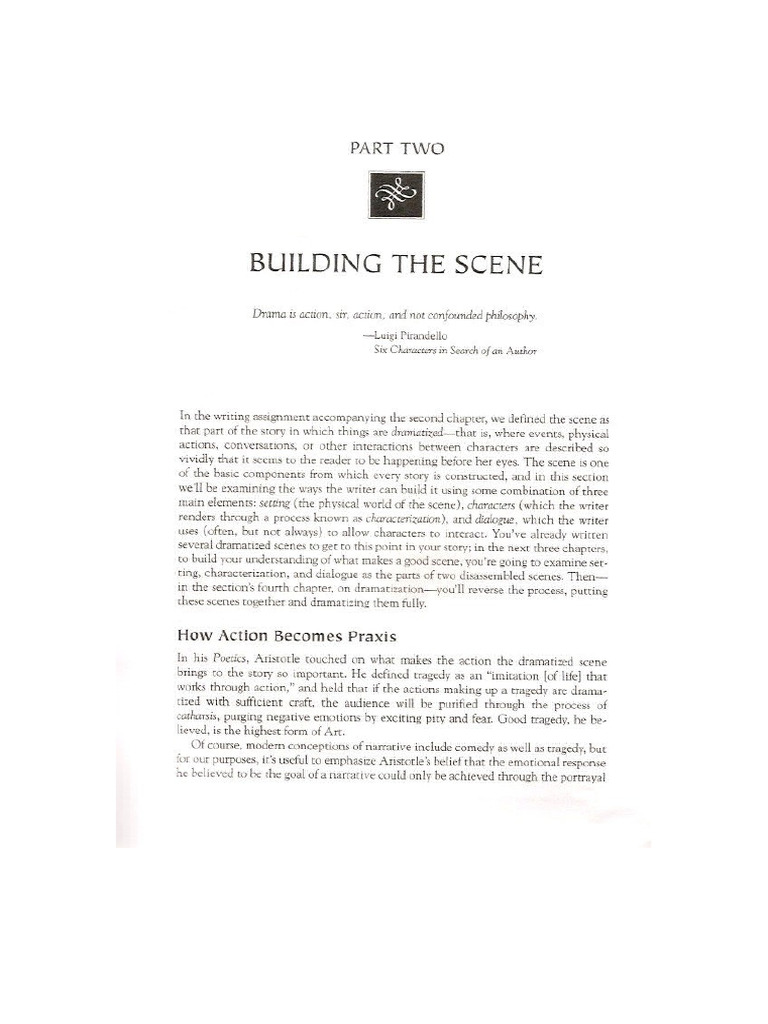Baechtel, Building The Scene | PDF