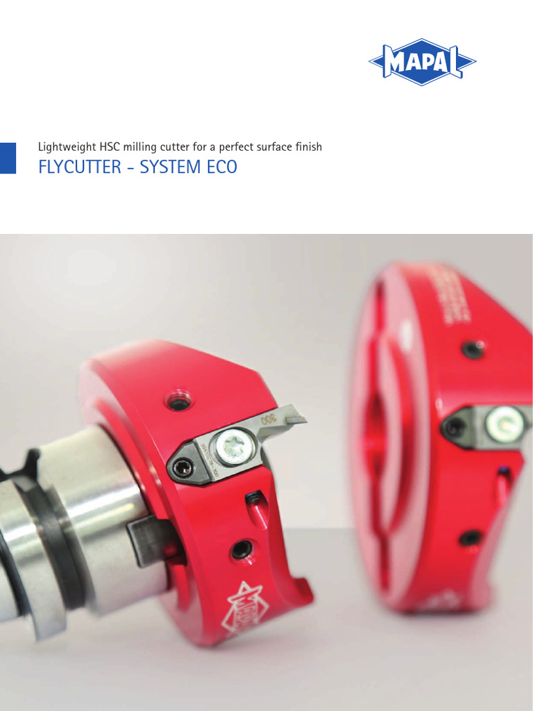 MAPAL FlyCutter System Eco en V2.0.0 | PDF | Screw | Machining