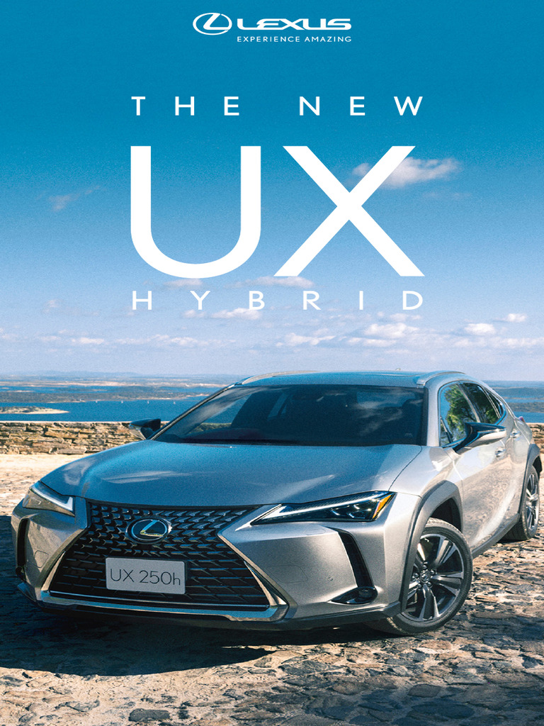 2023 Lexus UXh Brochure Overview | PDF | Headlamp | Airbag