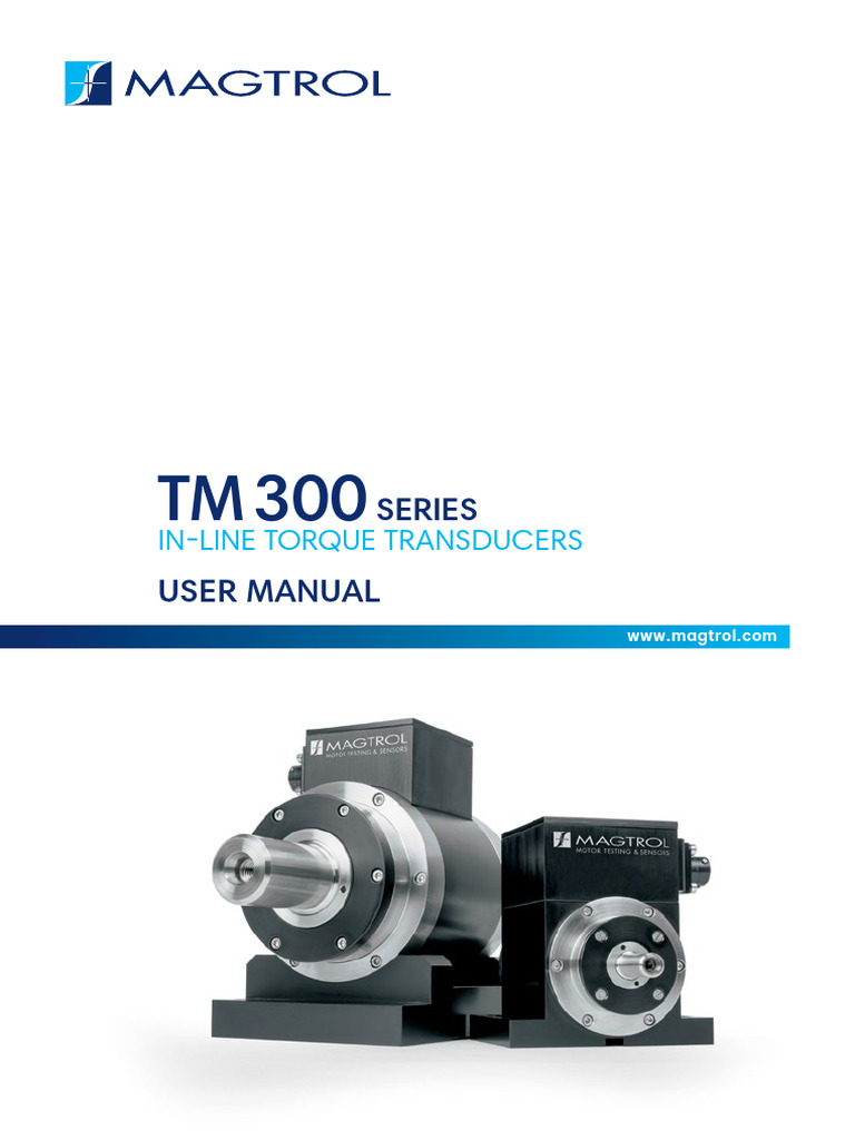TM300 Series Torque Transducer Manual | PDF | Power Supply | Inductor