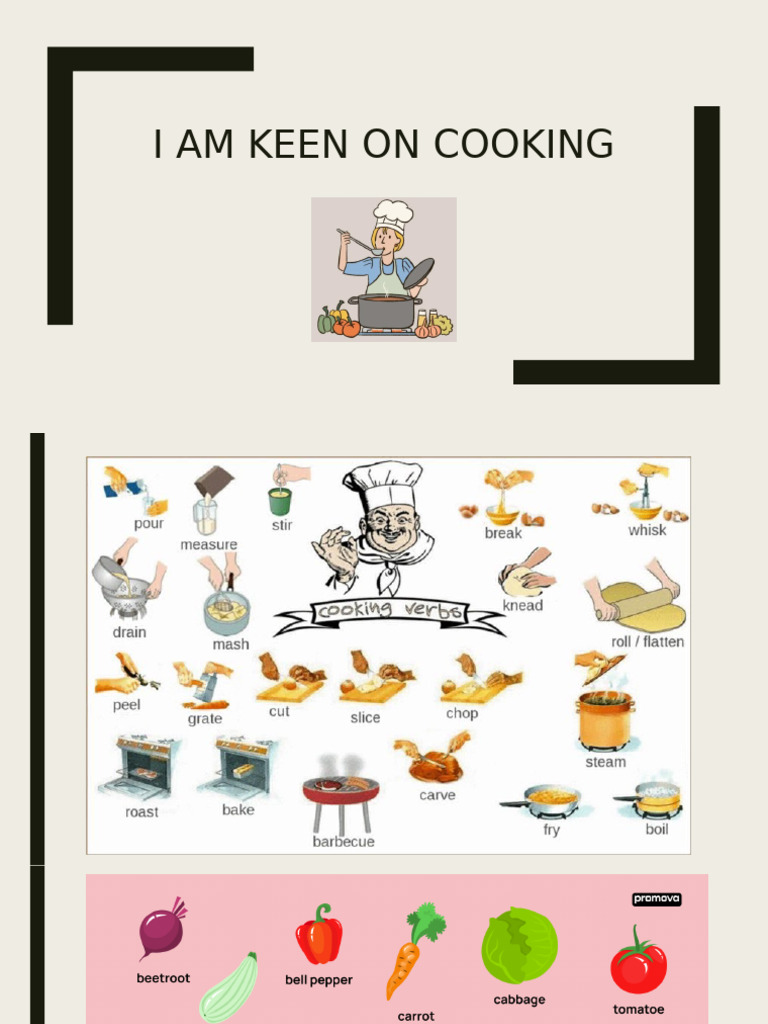 I Am Keen On Cooking | PDF