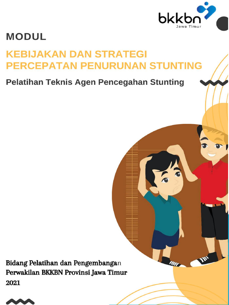 Modul Kebijakan Dan Strategi Percepatan Penurunan Stunting | PDF