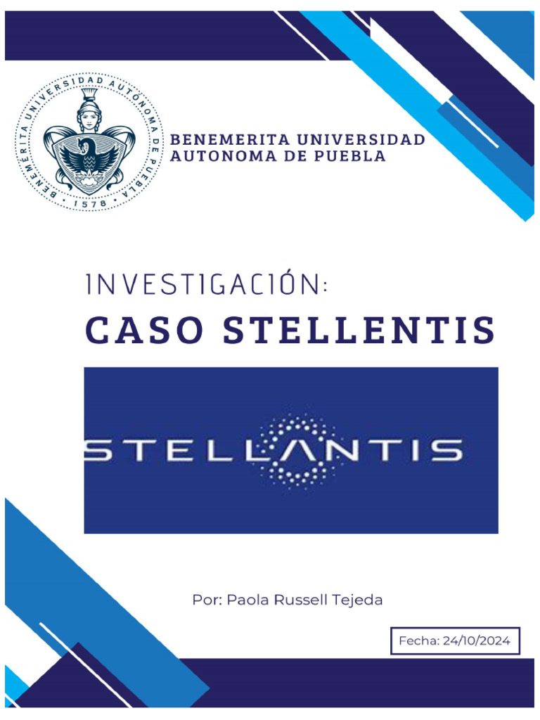Caso Stellantis | PDF | Industria automotriz | Sustentabilidad