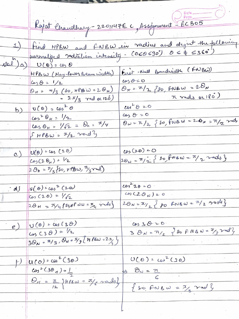 Assignment EC305 | PDF