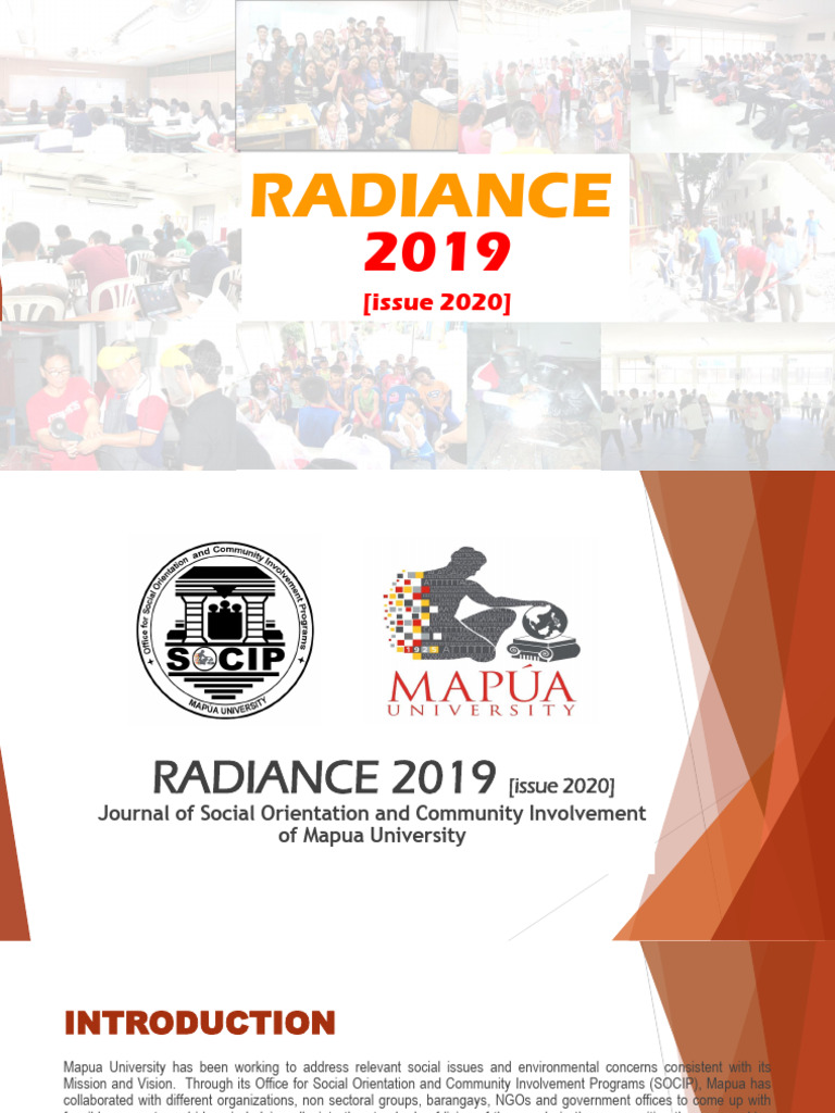 Mapua University Community Initiatives | PDF | Engineering | Learning