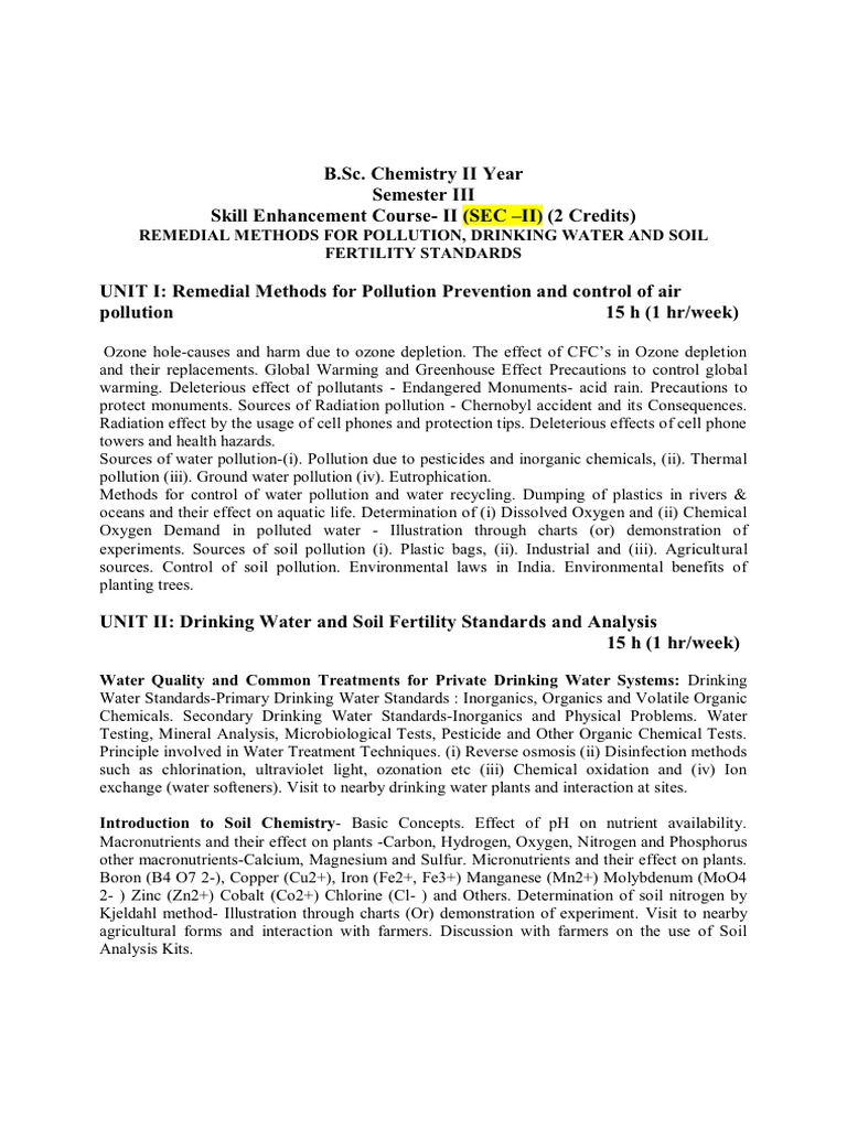 Remedial Methods For Pollution, Drinking Water and Soil Fertility (T ...