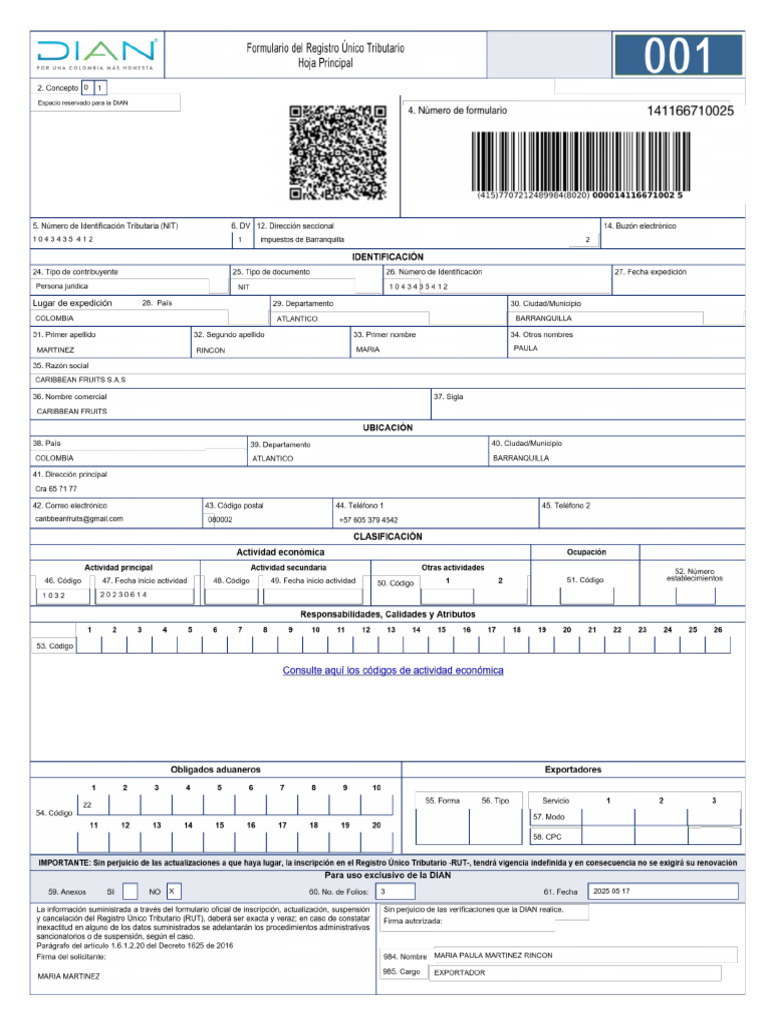 Registro Como Exportador | PDF