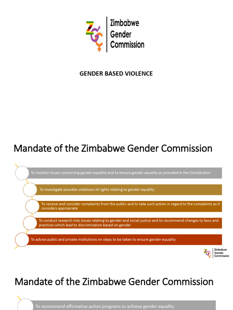 Understanding Gender-Based Violence in Zimbabwe | PDF | Violence ...