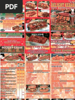 Kota Joe Menu 2025 | PDF | Hamburgers | French Fries