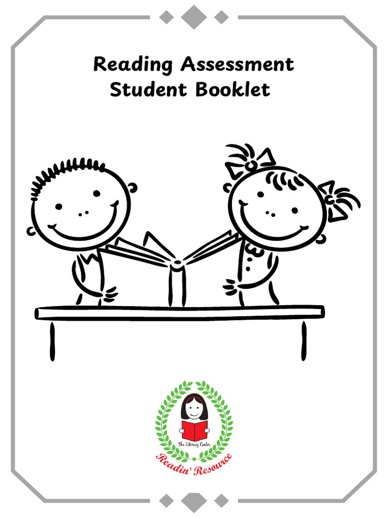 Comprehensive Reading Assessment (Pre-K - Grade 2) | PDF | Human ...