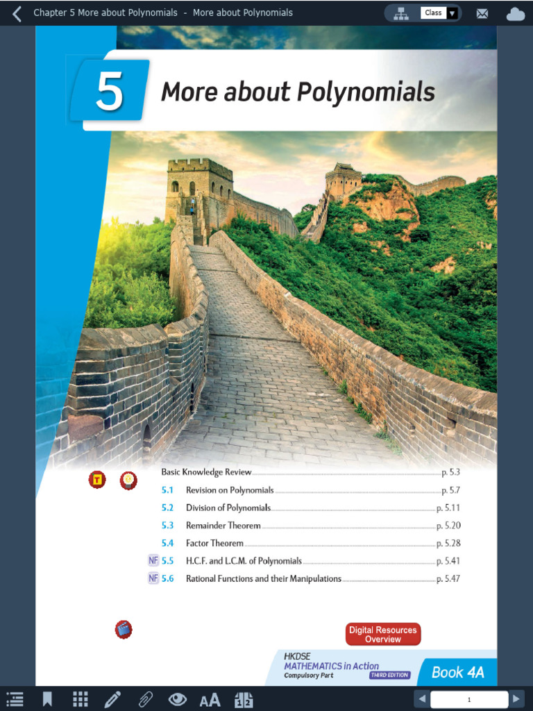 P05 More About Polynomials | PDF | Polynomial | Mathematical Analysis