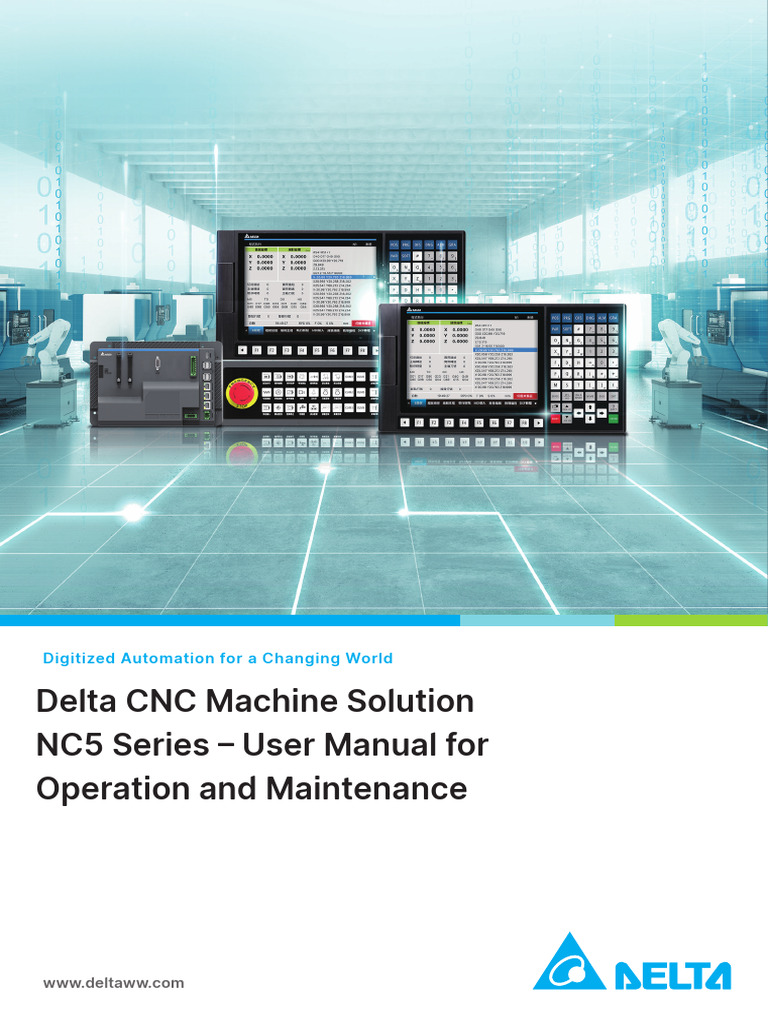 Delta Ia CNC Nc5 Application Om MM en 20231222 | PDF | Usb | Numerical ...