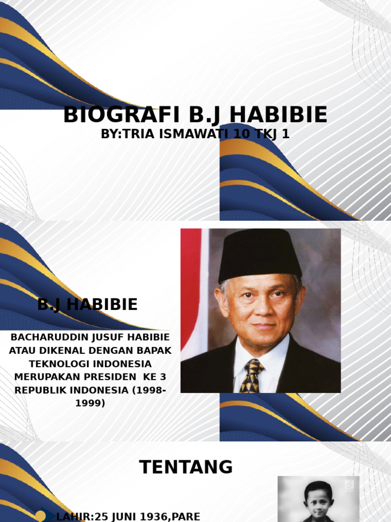 Biografi B.J Habibie - 20250422 - 205108 - 0000 | PDF